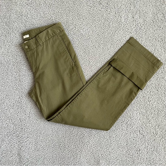 J. Crew | Pants & Jumpsuits | Jcrew Women 5pocket Pants Green Sz 6 ...